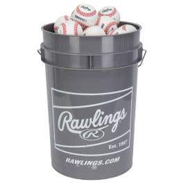 Rawlings Bucket W/24 R100-UP1 Baseballs | BaseballMonkey