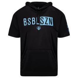 Baseball Lifestyle 101 BSBL-SZN Adult Short Sleeve Hoodie V2