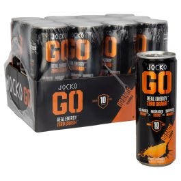 Jocko GO Energy Drink - Orange (12 pk)