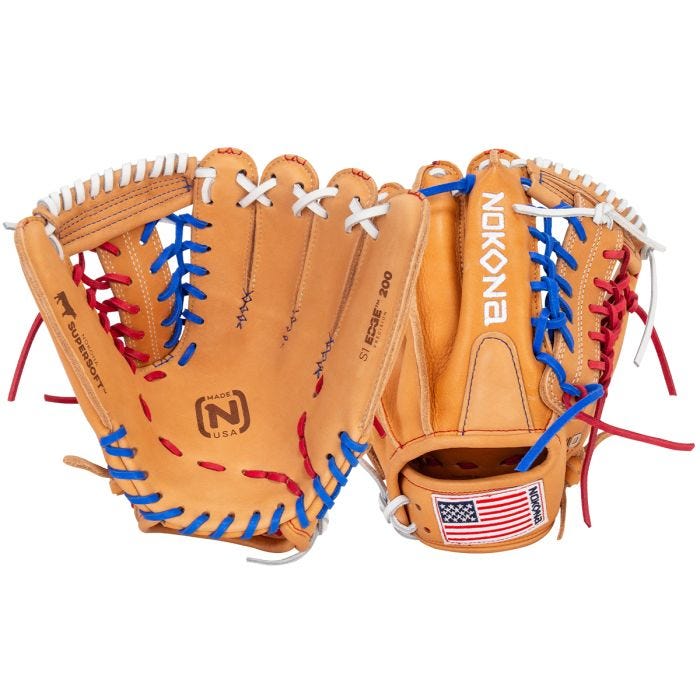 Nokona S1 Edge All American 11.25" Baseball Glove - 2026 Model
