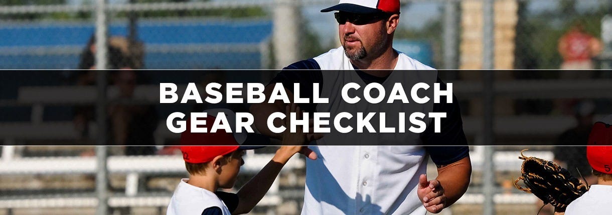 Baseball Coach Gear Checklist: Essentials & Must-Haves Baseball Coach Gear Checklist: Essentials & Must-Haves