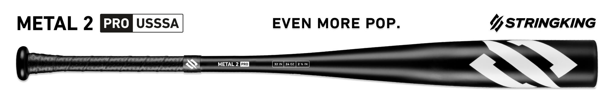 Shop StringKing Metal 2 Pro USSSA & BBCOR Baseball Bats